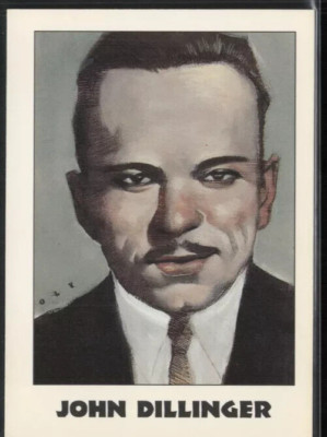 1992 True Crime Series 1, G-Men & Gangsters Trading Card #35 😎 JOHN DILLINGER😎 | eBay