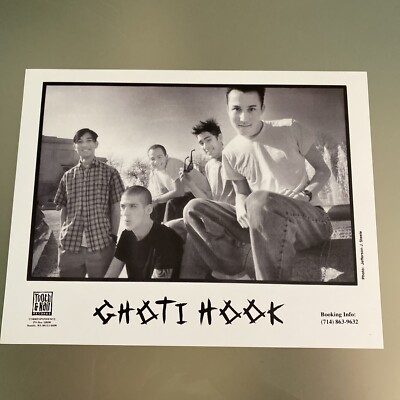 Ghoti Hook Press Photo Christian Rock Punk 90s 8.5x11 Tooth And Nail ...