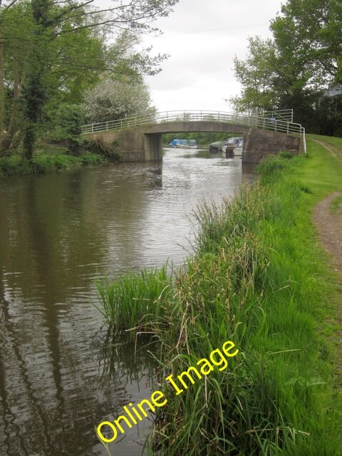 Photo 6x4 Black Boy Bridge Addlestone A more distant view of [[3104202 ...