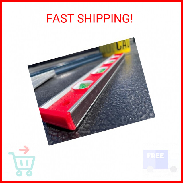 Swanson Tool Co TBL001M 12 inch Aluminum Frame Magnetic Toolbox Level ...