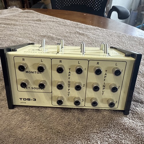 Vintage Vanco TDS-3 Multiple Tape Deck Selector and Dubbing Switch Box ...