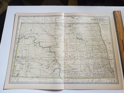 United States (1900-Now) - North Dakota Atlas