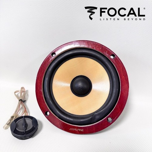Focal K2 Power Speaker Woofer 6Kps 16.5Cm Tweeter Alpine Wooden Frame ...