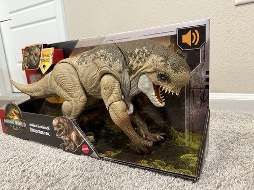 Jurassic World Rebirth Distortus Rex Rumble'n Rampage - NEW SEALED | eBay