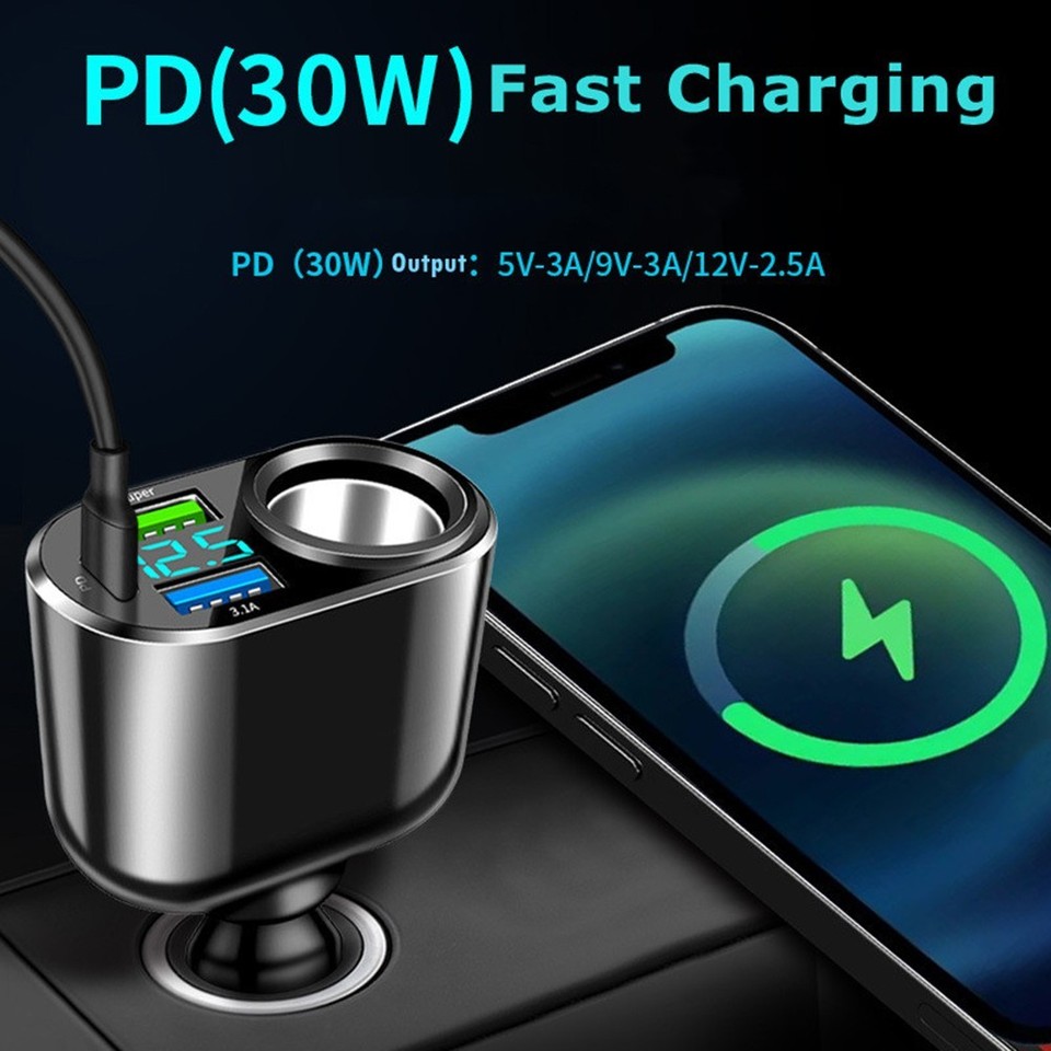 Practical To Use Brand New Car Charger Parts & Accessories 11V/6A 9V/2 ...