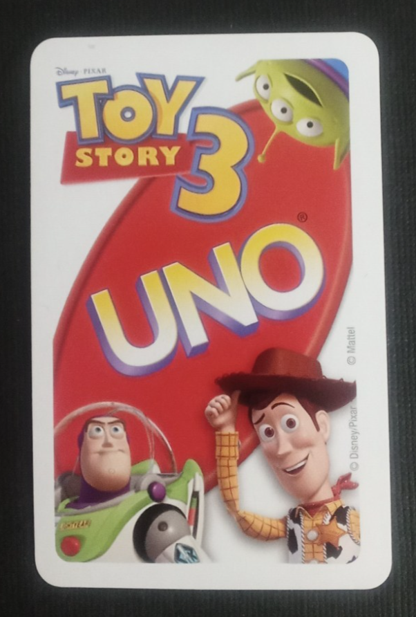 2009 Disney Uno Toy Story 3 Card Blue Ken, Barbie Draw 2 Card | eBay
