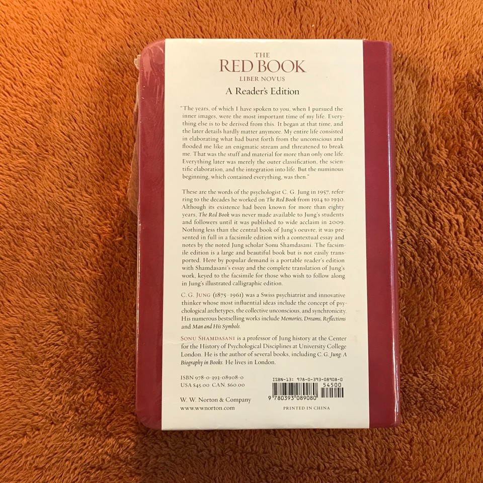 C.G. Carl Jung THE RED BOOK liber novus philemon '09 english a reader's ...