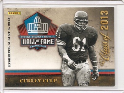 Panini Class of 2013 Curley Culp Hall of Fame card - Unsigned | eBay