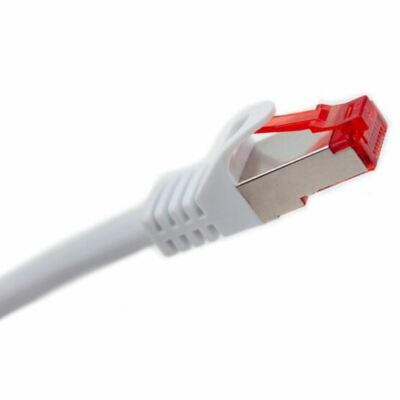 CAT 6A Shielded Cable - 1 Foot Patch White | eBay