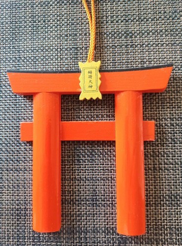 Kyoto Fushimi Inari Shrine Torii Ema omamori Protection from misfortune ...