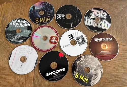 Lot Of 10 Eminem / D12 CDs/ DVDs Including 8 Mile Movie & Soundtrack ...