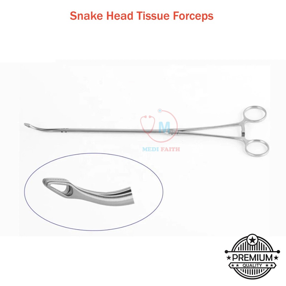 VATS Snake Head Tissue Forceps – Thoracoscopic Thoracic Surgical ...