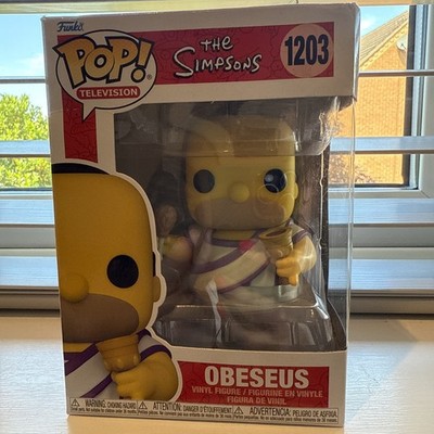 FUNKO POP! The Simpsons Homer Simpson Obesus #1203 | eBay UK