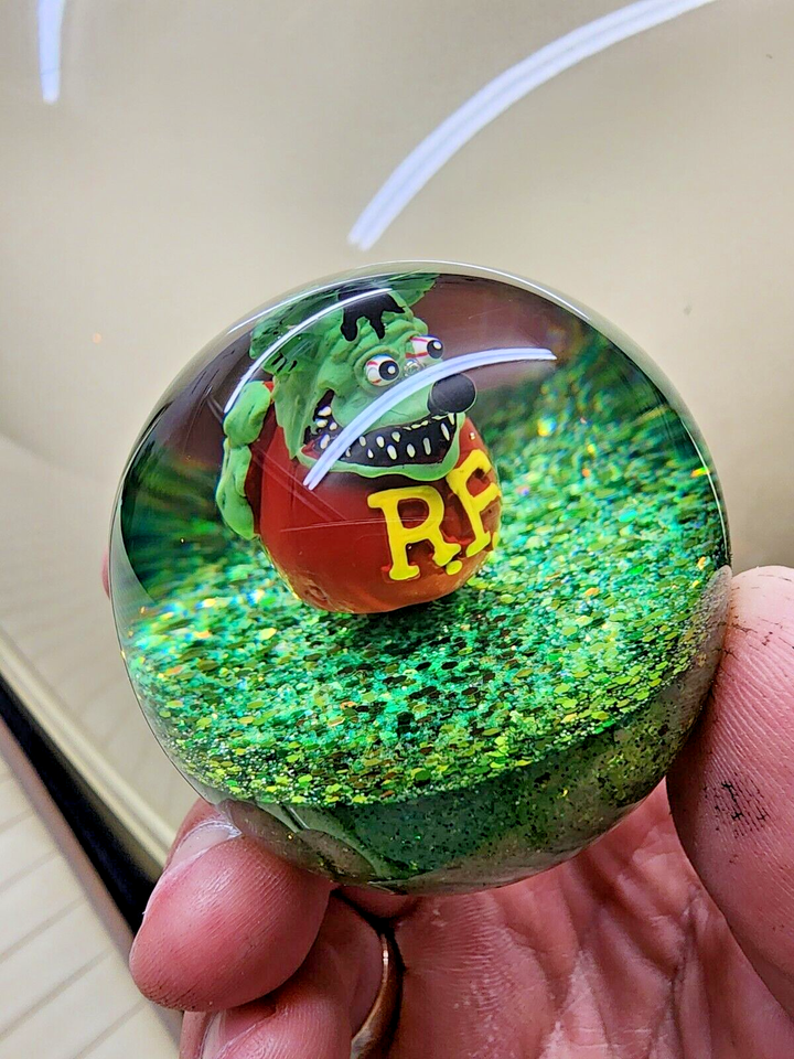 Rat Fink Custom Shift Knob Vintage Rat Fink Dice Hot Rod rat rod ...