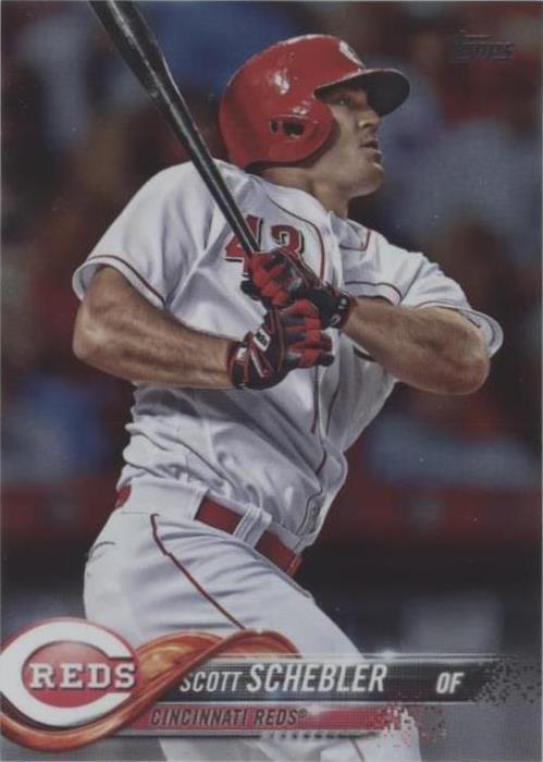 2018 Topps - Scott Schebler #504 Rainbow Foil for sale online | eBay