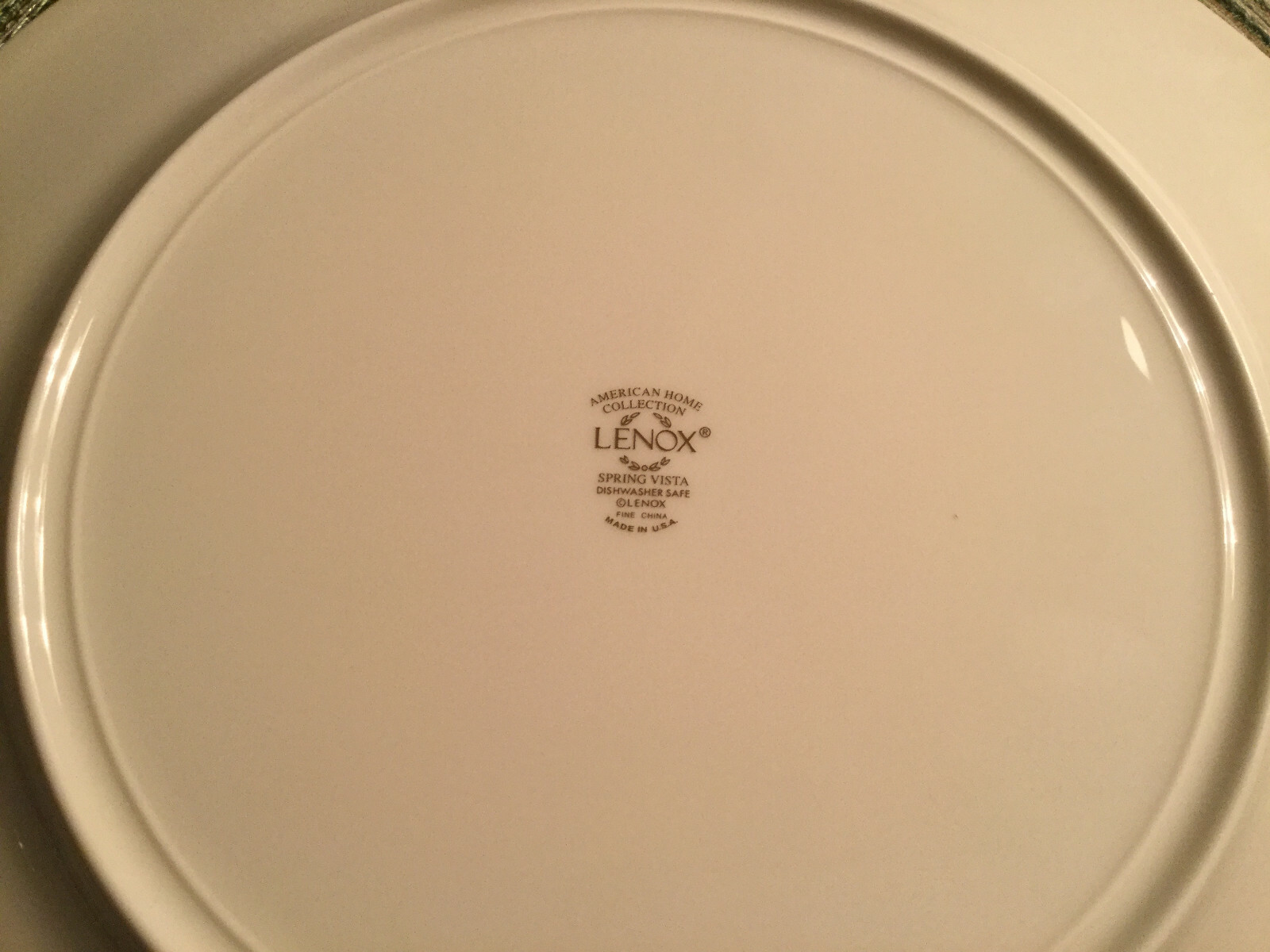 One Lenox Fine China Spring Vista Dinner Plate Made in USA | eBay