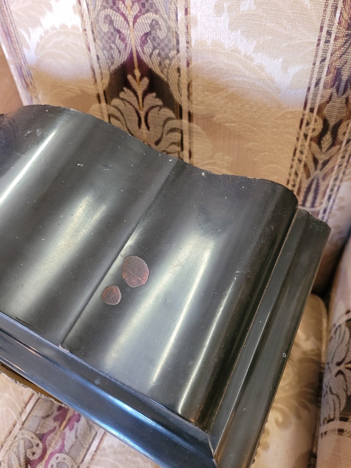 Seth Thomas Larkin 35 New Sucile Shasta Adamantine Mantle Clock dragon ...