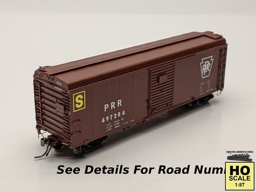 Rapido 123006-3 HO PRR X31A Single-Door Boxcar Plain Keystone Stores ...