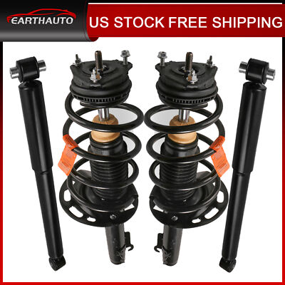 4PCS Front + Rear Struts Shocks ASSY For 2006 - 2007 Ford Focus 272258 ...