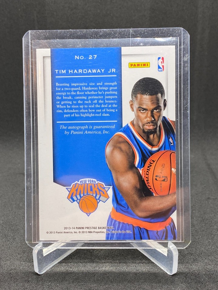 2013-14 Panini Prestige - Prestigious Premieres Signatures #27 Tim ...