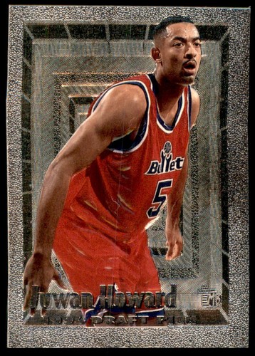 1994-95 Topps Embossed Juwan Howard RC Washington Bullets #105 | eBay