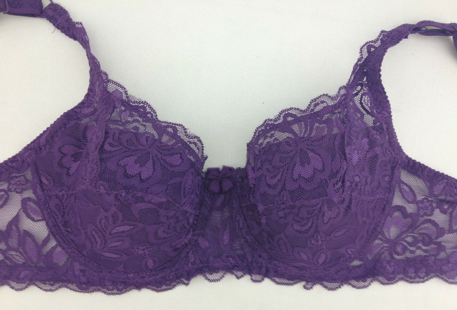 Very Sexy Romantic Floral Lace Full Coverage Underwire Light Padded Bra ...