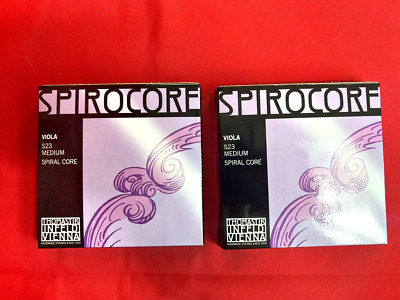 2 x 100% Authentic Spirocore Viola String 4/4 Set S23 15 -16.5" Medium ...