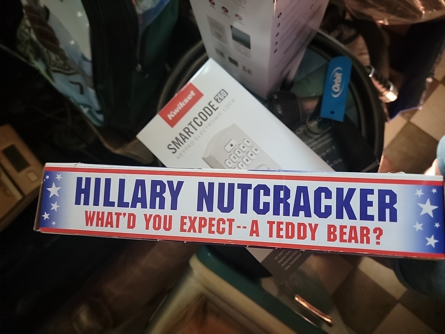 HILLARY RODHAM CLINTON Stainless Steel Thighs NUTCRACKER Cracks ...