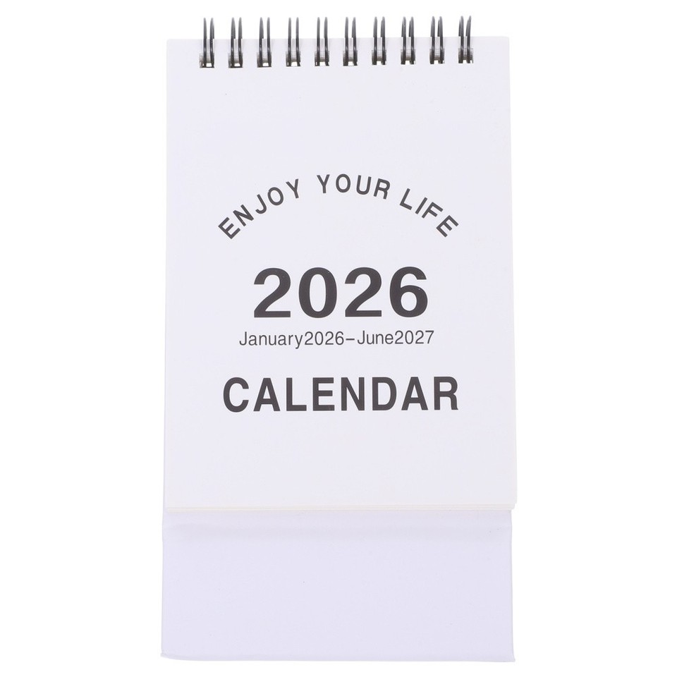 Small Standing Calendar 2026 Mini Monthly Planner for Home Office Desk ...