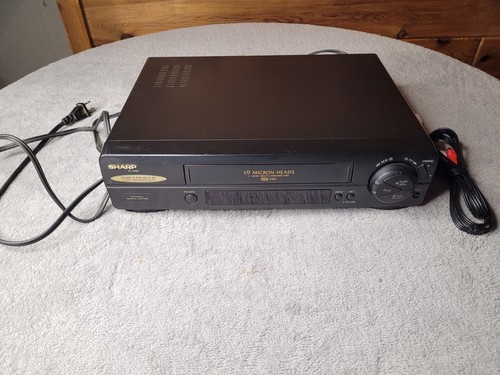Sharp VC-A552 VCR VHS Player Recorder No Remote Tested Works | eBay