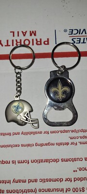 NEW ORLEANS SAINTS NFL LICENSED BOTTLE OPENER KEYCHAIN BY RICO And ...