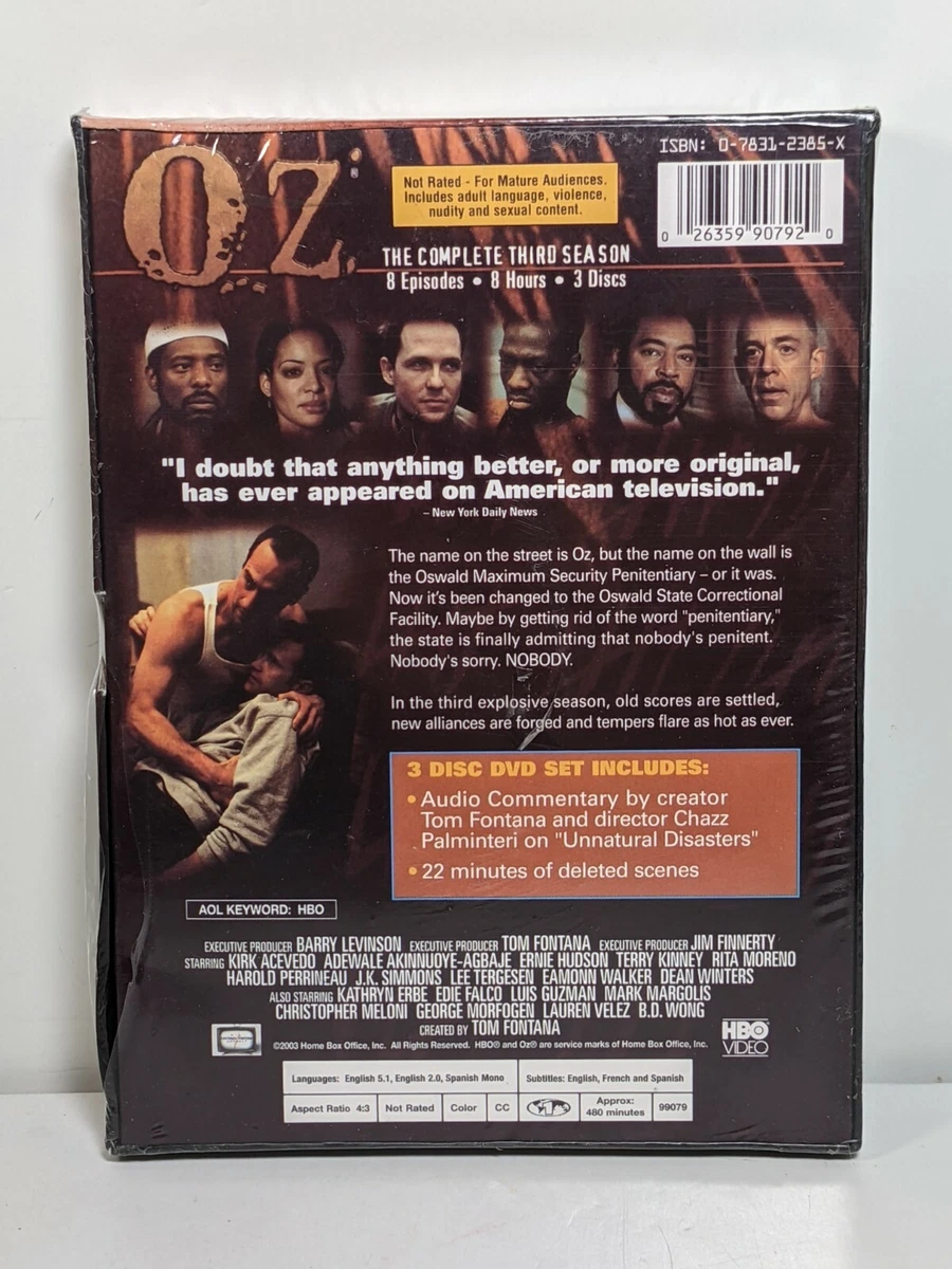 Oz Hbo Dvd