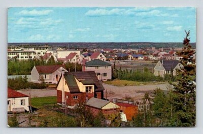 Yellowknife N.W.T. from Matonabbee Avenue Canada Postcard | eBay