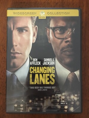 Changing Lanes (DVD, 2002) WS With Insert Ben Affleck Samuel L Jackson ...