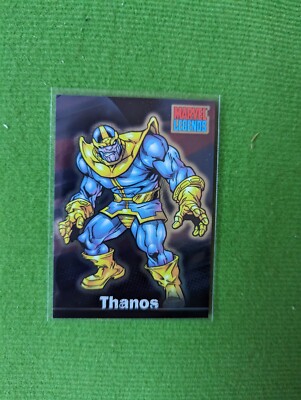 2001 MARVEL LEGENDS Topps PARALLEL RETAIL FOIL Thanos #68 Card | eBay