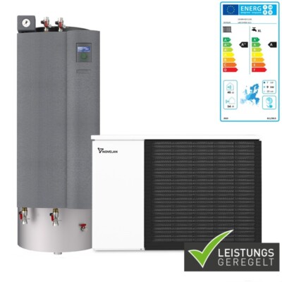 Novelan Luft Wasser Wärmepumpe LADV 9 HSDV 12.1 Heizleistung 5,08 kW ...