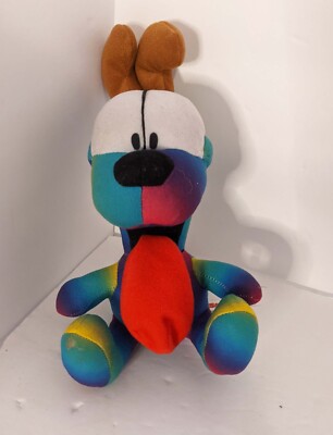 Tye Dye Garfield and Friends Odie Plush Stuffed Animal | eBay