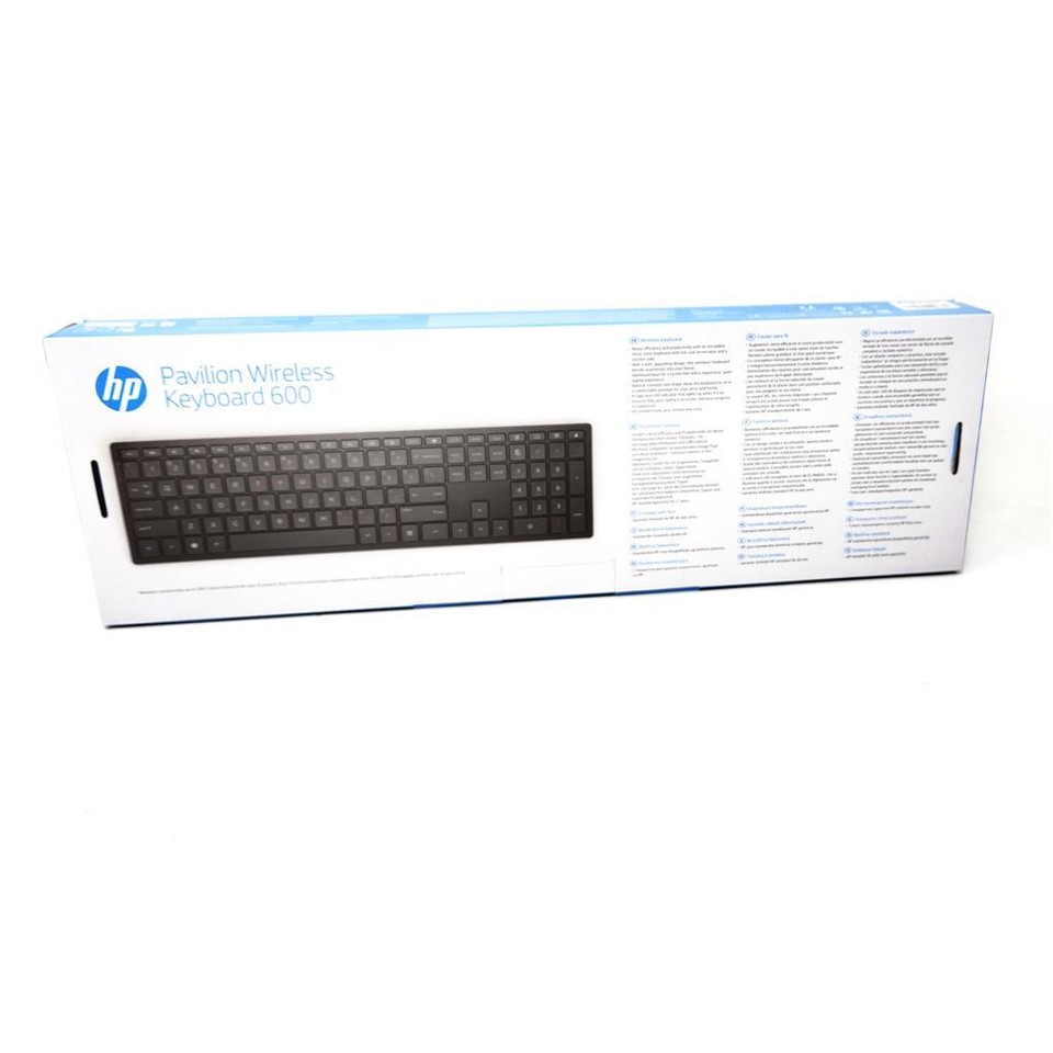 HP Pavilion 600 Wireless Keyboard QWERTY English Layout 4CE98AA ...