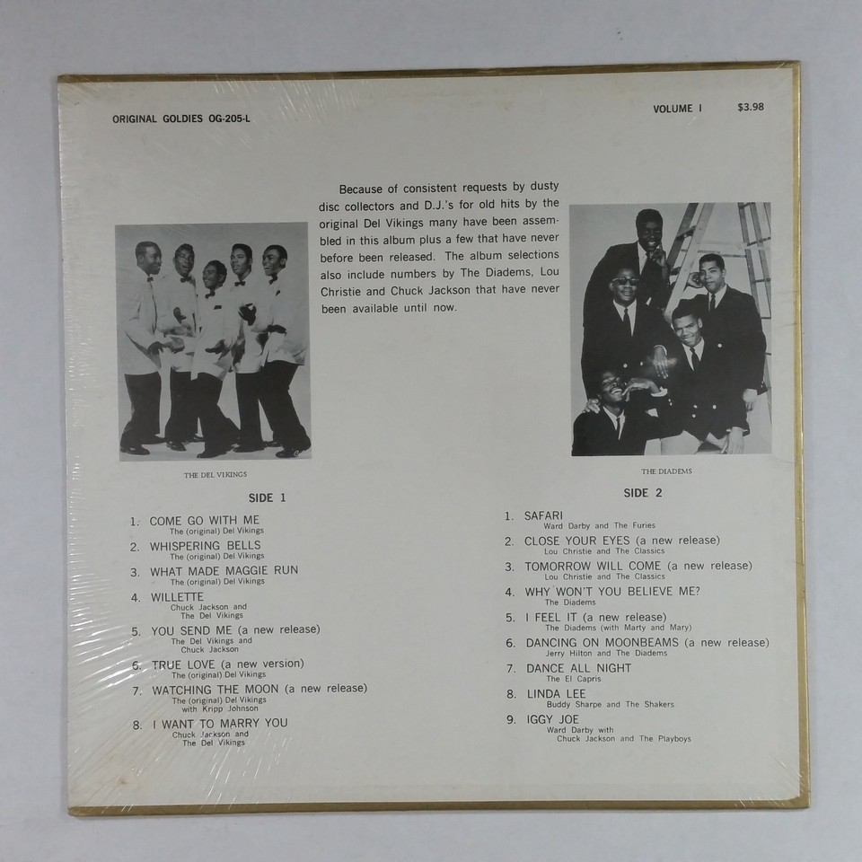 OLDIES & GOODIES Newies & Goodies Vol 1 OG205L LP Vinyl SEALED RARE | eBay