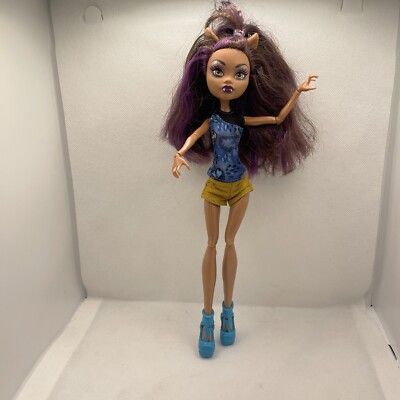 Mattel Monster High Clawdeen Wolf Doll 2008 First Wave Good Condition ...