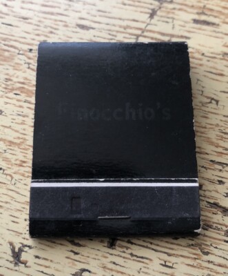 Finnochio’s Nite Club San Francisco California Unstruck Matchbook 50s ...