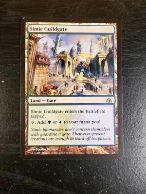 1x Simic Guildgate Modern Masters 2017 MTG Magic Card Dual Land - Gate ...