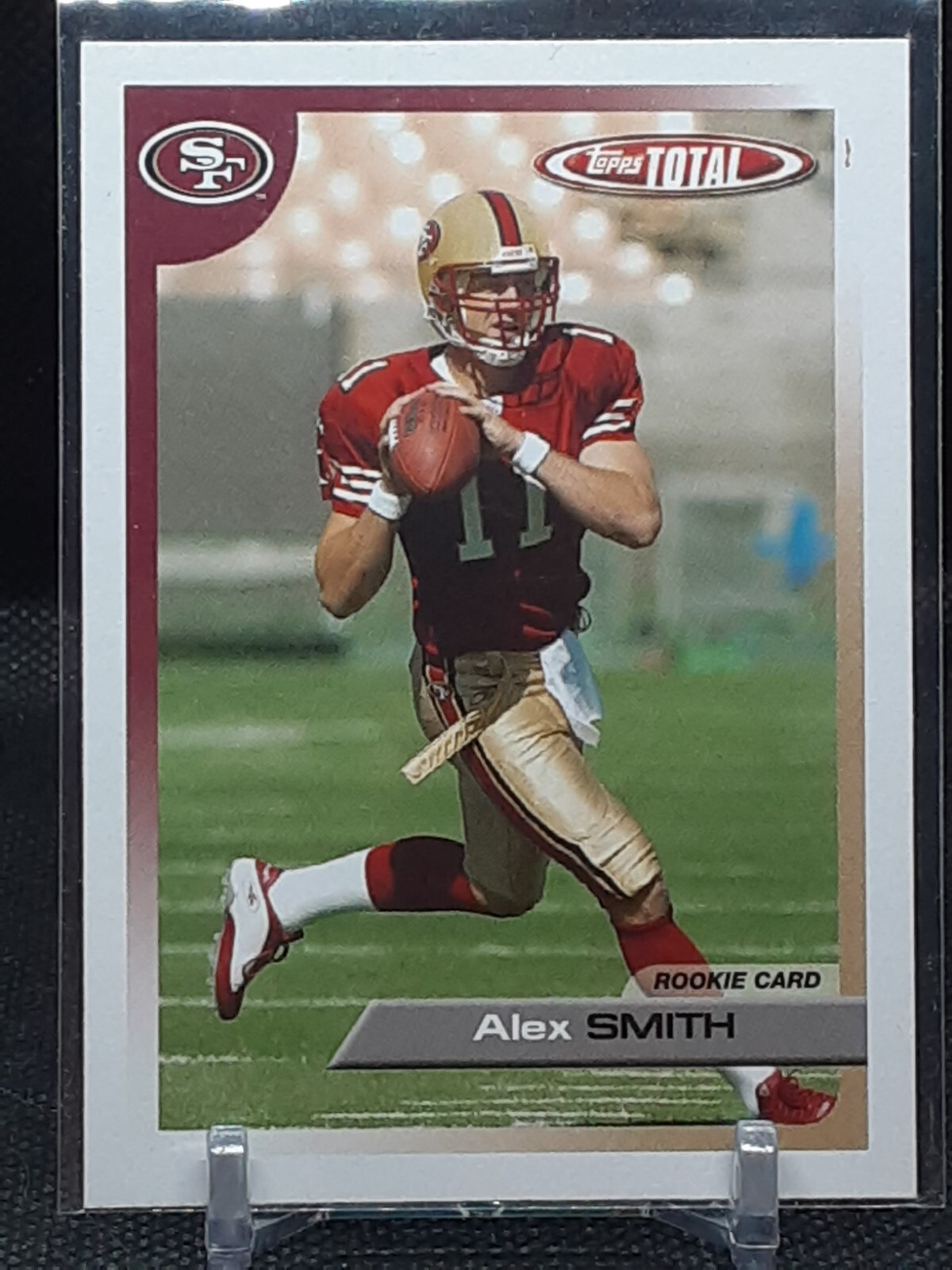 ALEX SMITH 2005 TOPPS TOTAL ROOKIE 49ERS CHIEFS REDSKINS UTAH UTES N1 ...