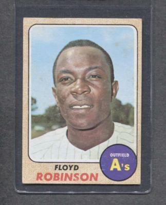 1968 Topps #404 Floyd Robinson (A's) Vg-Ex (Flat Rate Ship) | eBay