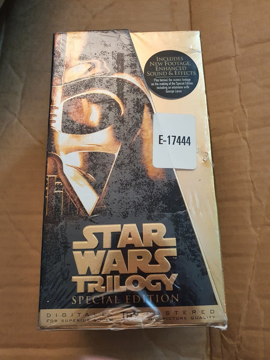 Star Wars Trilogy Vhs Ebay