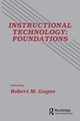 Instructional Technology: Foundations by Robert M. Gagne (English) Paperback Boo 9780898598780| eBay