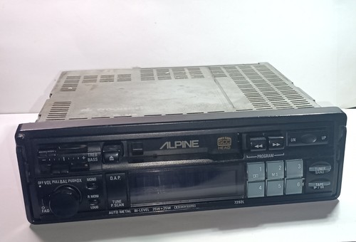 Alpine Radio+Cassette Player 7292L extra rare! Excellent Condition 100% ...