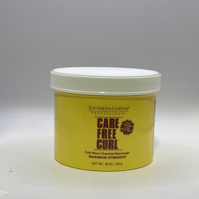 Softsheen Carson Care Free Curl Cold Wave Chemical Rearranger MAXIMUM ...