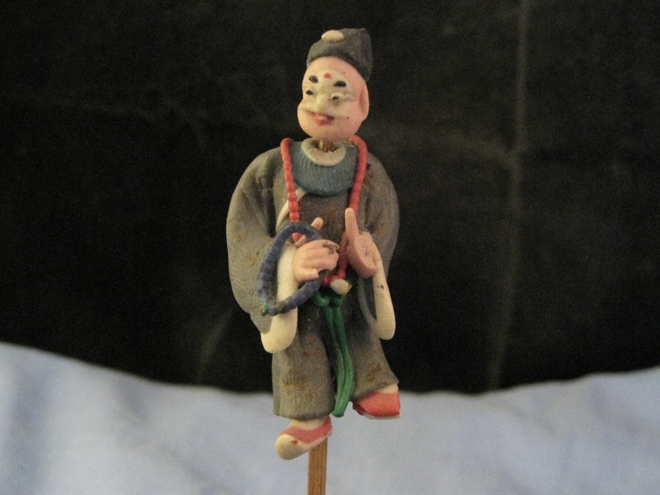 SET ANTIQUE CHINESE WARRIOR SOLDIER PUPPET MINIATURE TOY THEATRE OPERA ...