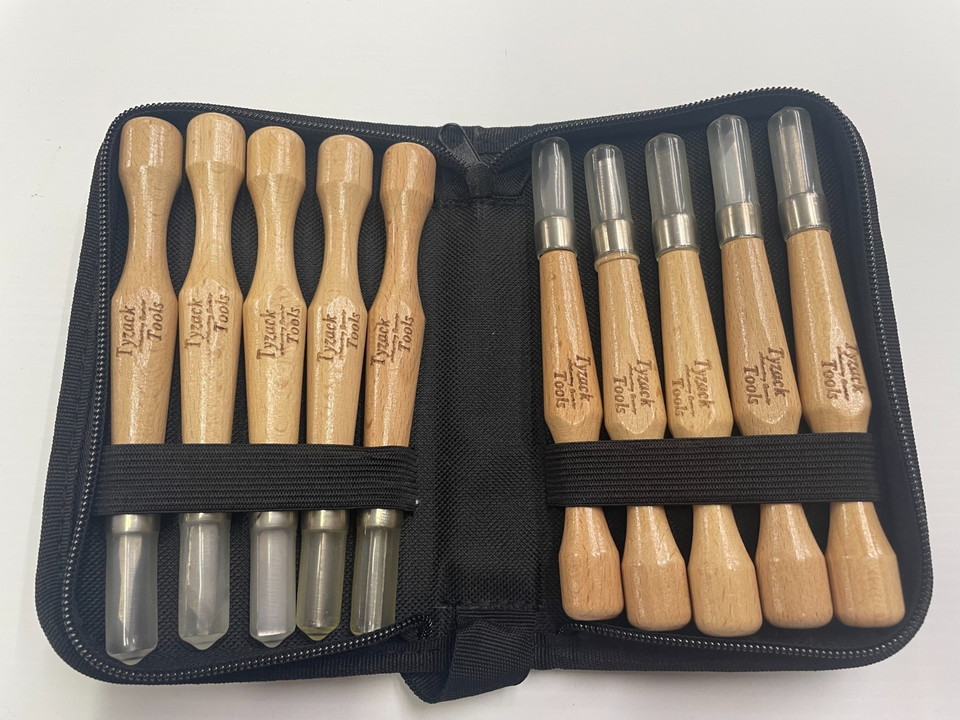Power Grip Lino/Wood Carving Tools 10pc With Storage Pouch - TYPG01 ...